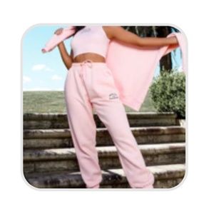 White Fox Boutique | Pants & Jumpsuits | White Fox Pink Track Suit 2 ...
